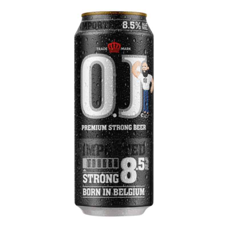 OJ Strong Beer Cans 8.5% – GMP