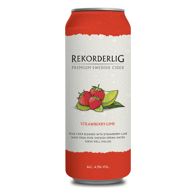 Buy Rekorderlig Strawberry-Lime Cider Cans (50CL) online